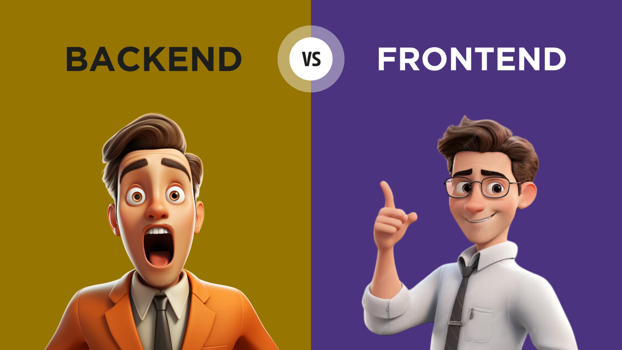 Frontend vs Backend : The Face and Brains of the Internet | Coding Stella