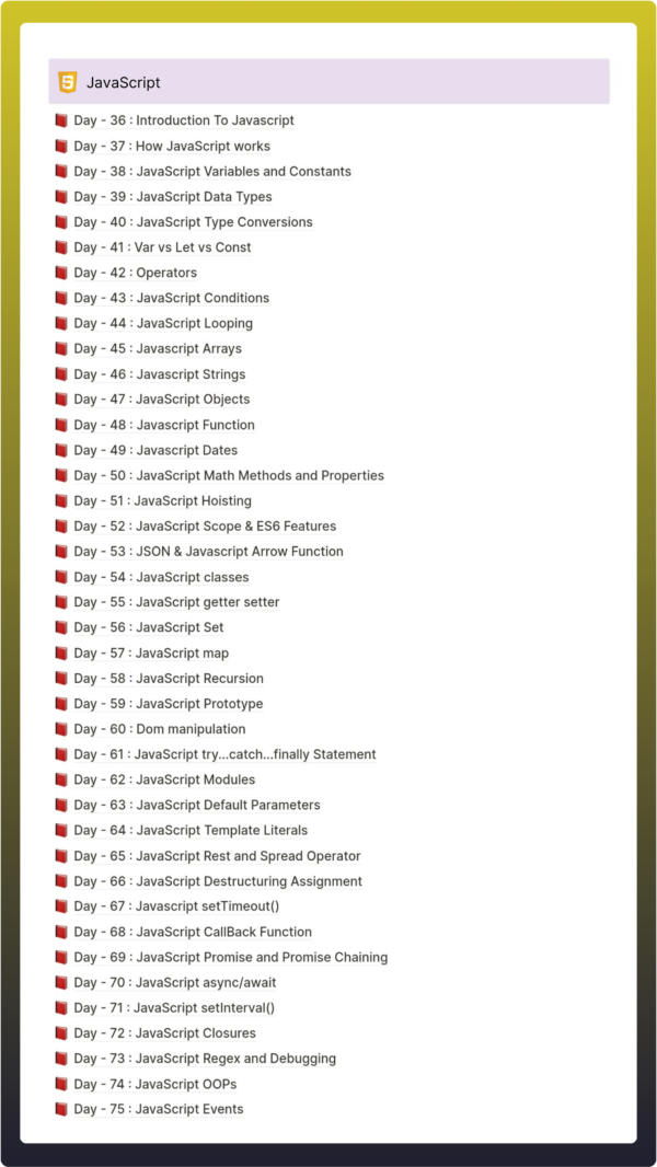Master Frontend in 100 Days Ebook | Coding Stella