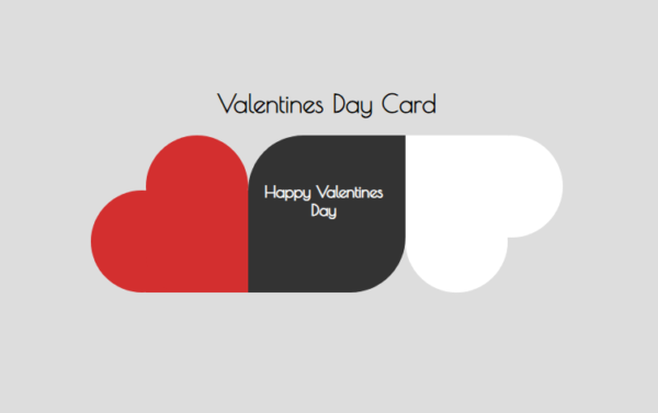 How To Make Valentines Day Card Using Html And Css Coding Stella