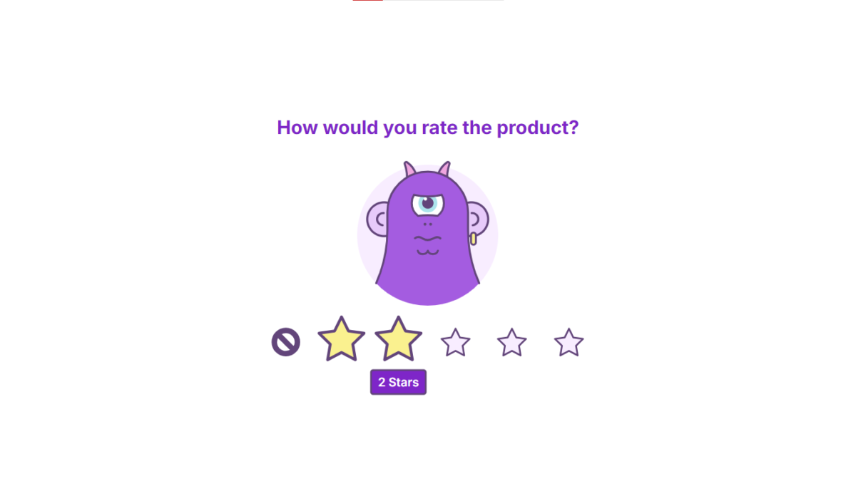 How To Make Monster Alien Star Rating Using Html Css And Javascript Coding Stella 4335