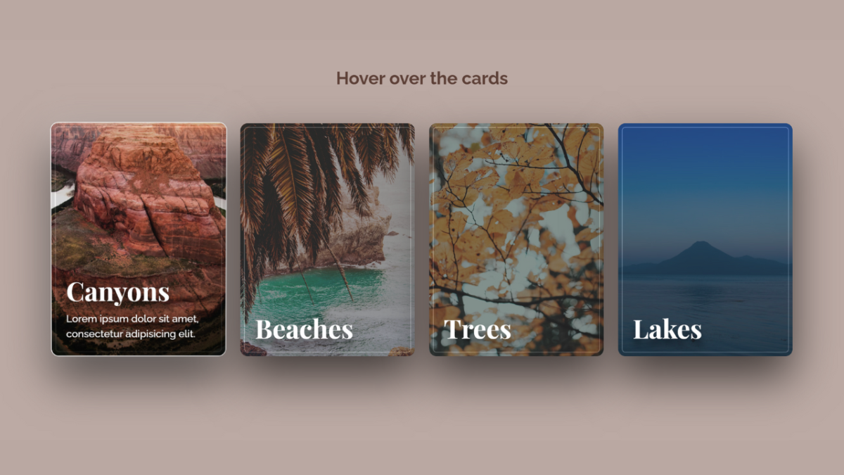 How to make Parallax depth cards using HTML CSS & JS | Coding Stella
