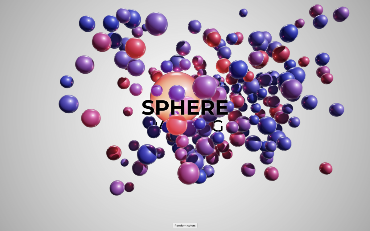 How to make Sphere Packing Animation using HTML CSS & JavaScript | Coding Stella