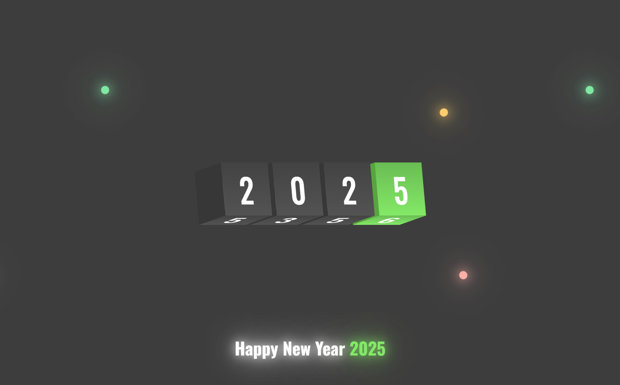 How To Create New Year Animation Using Html Css And Javascript Coding Stella