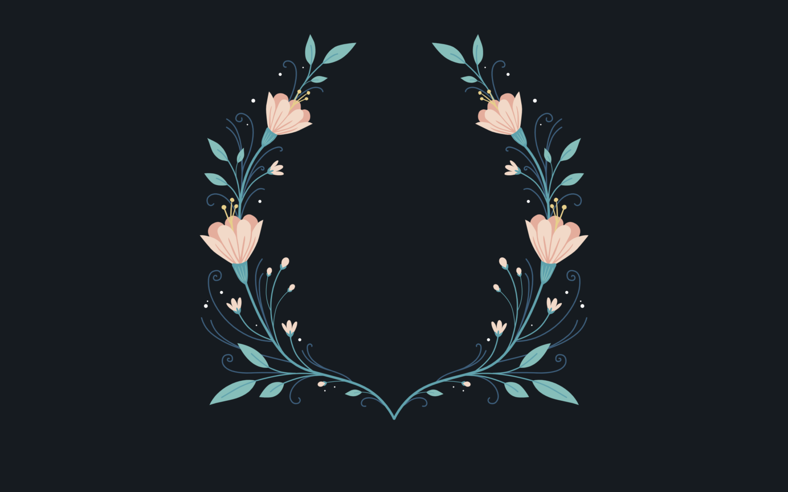How to create Flowers Animation using HTML CSS and JS | Coding Stella