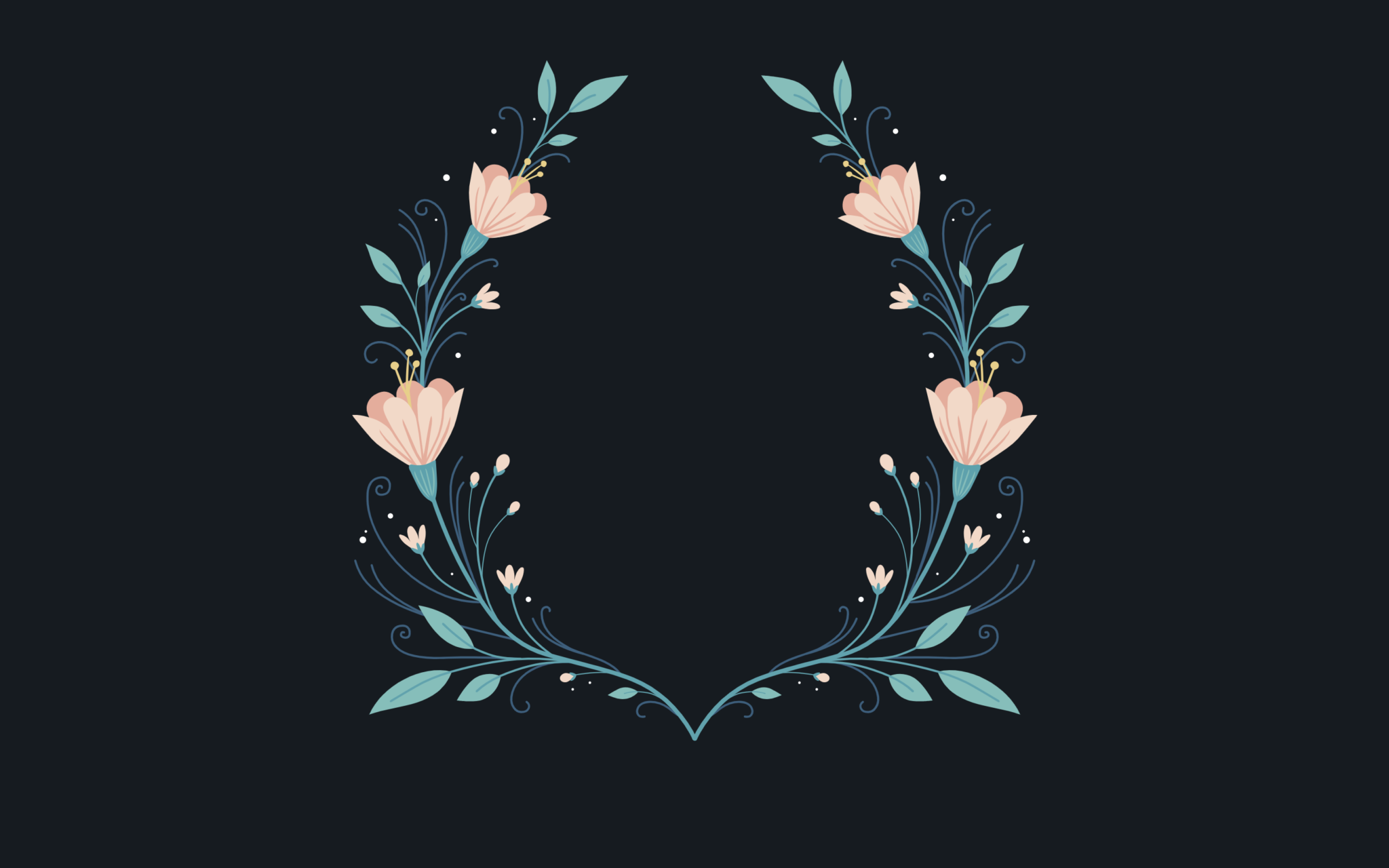 How to create Flowers Animation using HTML CSS and JS | Coding Stella