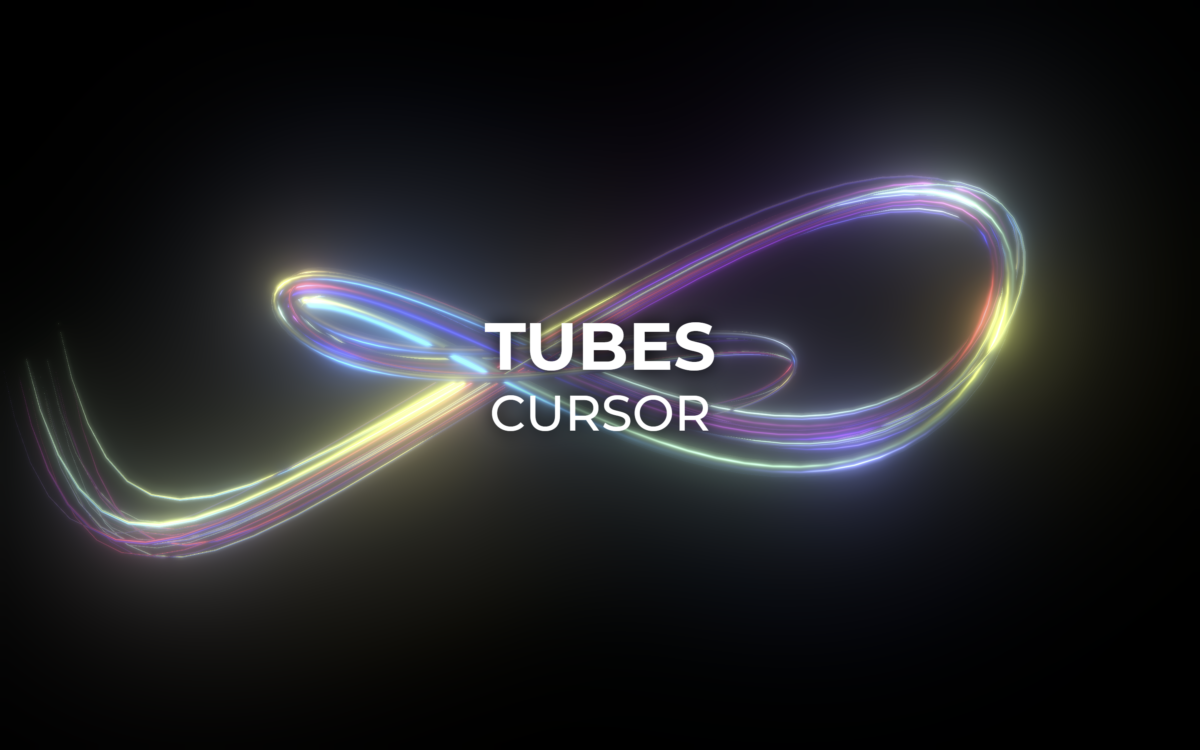 How to create Glowing Tubes Cursor using HTML CSS and JS | Coding Stella